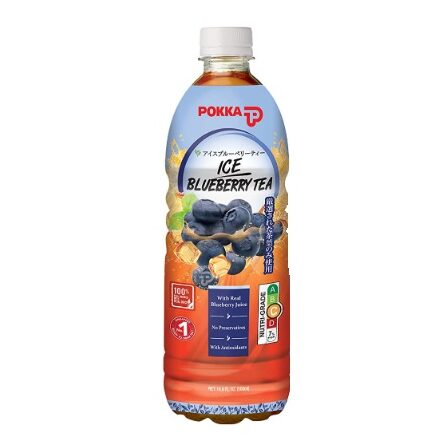 POKKA BLUEBERRY TEA 500ML 24’S - ITRADE